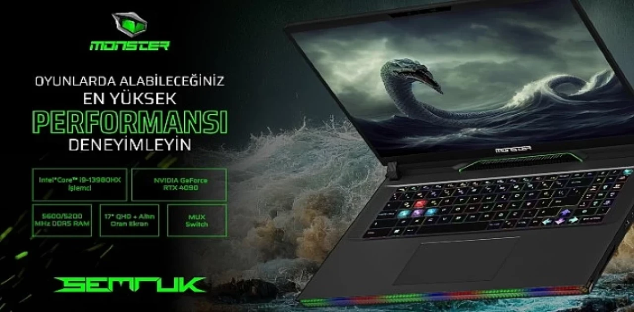 Monster Notebook, Semruk serisinin yeni canavarlarını satışa sundu ...